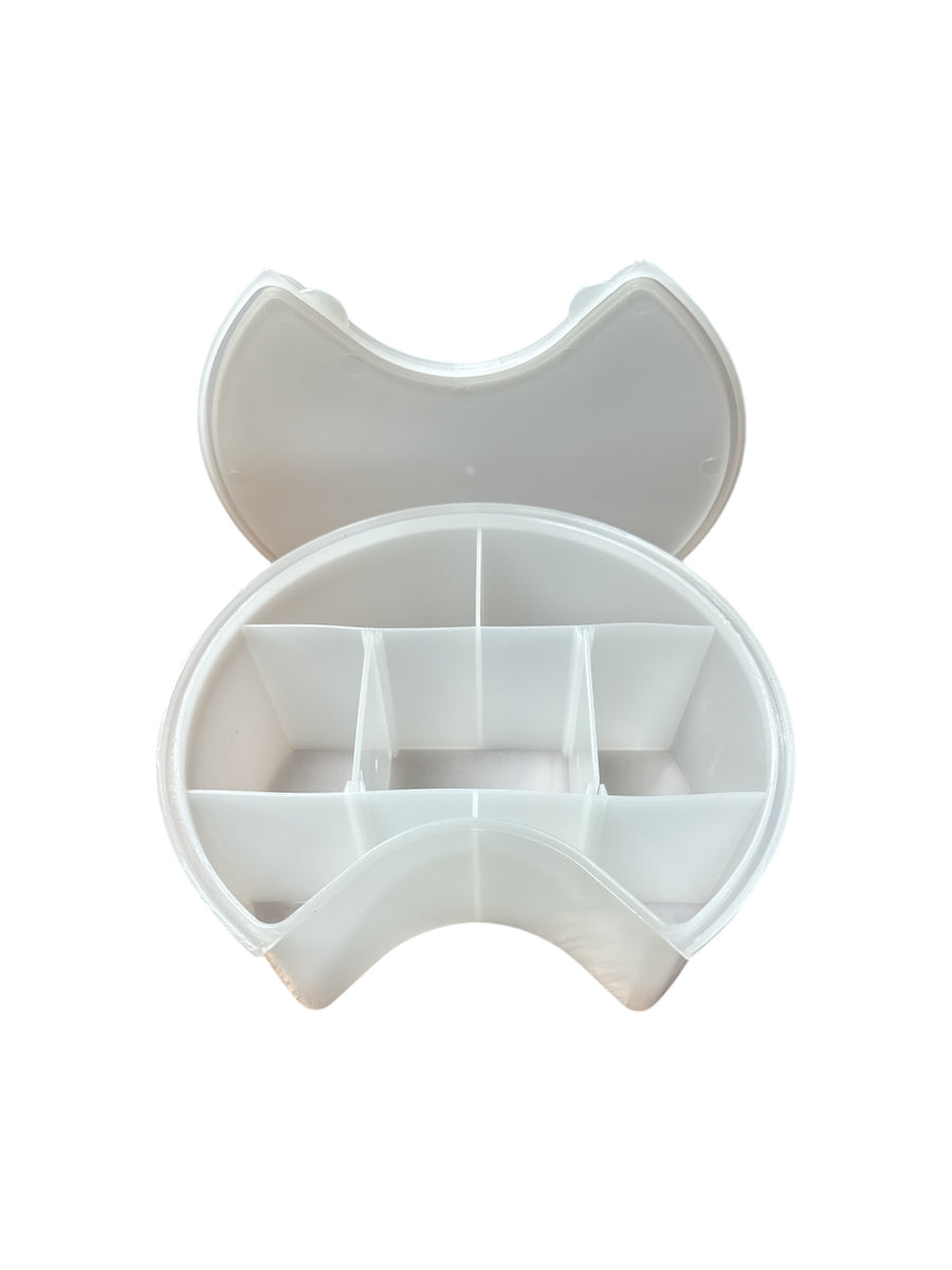 6" Hatch Container With Lid And Movable Dividers - 2 Pack – Vanhunks USA